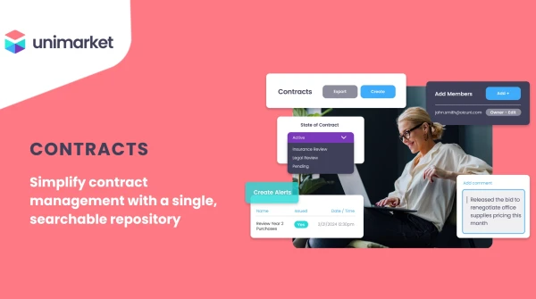 Simplify contract management with software from Unimarket