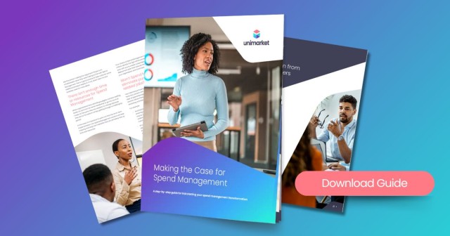 Unimarket releases new eGuide 'Making the Case for Spend Management'